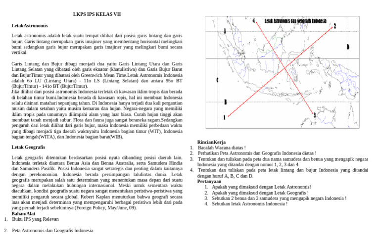 Lkps Ips Kelas Vii | PDF