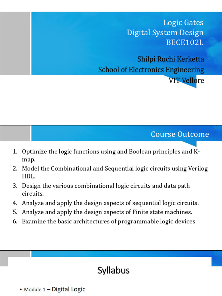 Logic gates | PDF | Logic Gate | Boolean Algebra