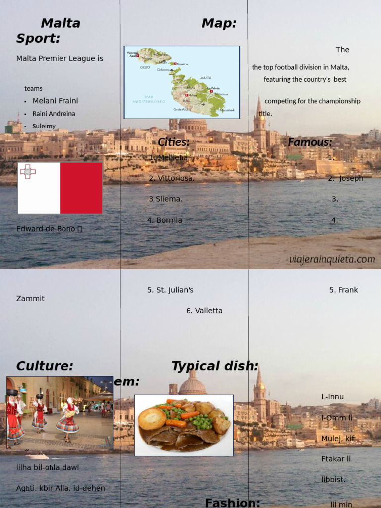 Malta (Brochure) Tarde 2 | PDF