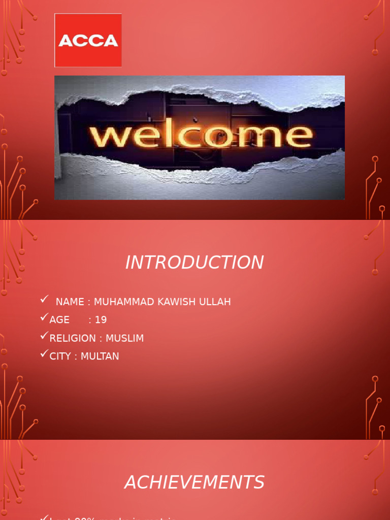 Kawish Presentation | PDF