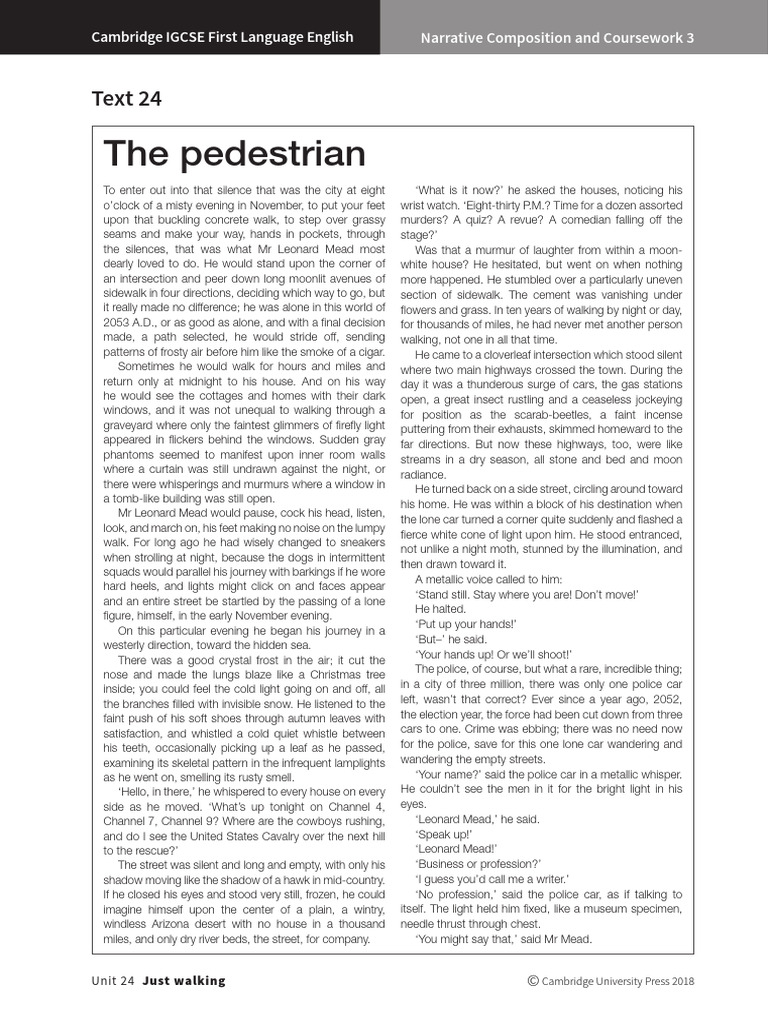 Text 24 IGCSE FLE | PDF