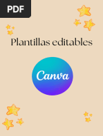 Plantillas Editables en Canva | PDF