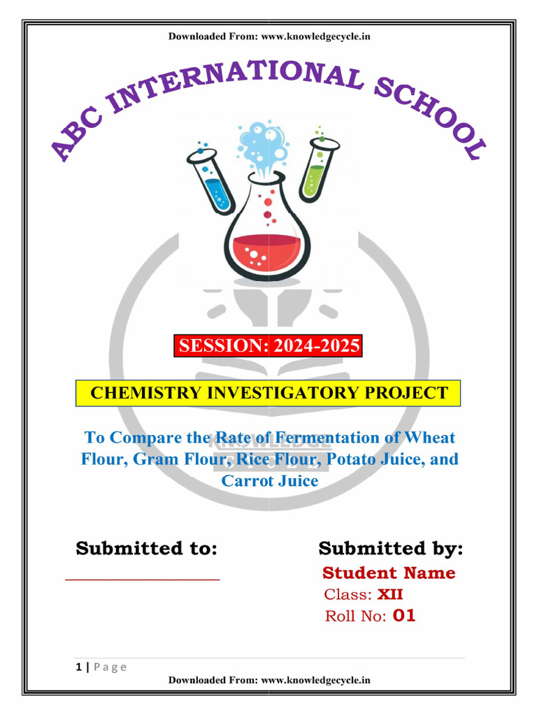 To Compare Rate of Fermentation of Differet Food Sample (P) | PDF