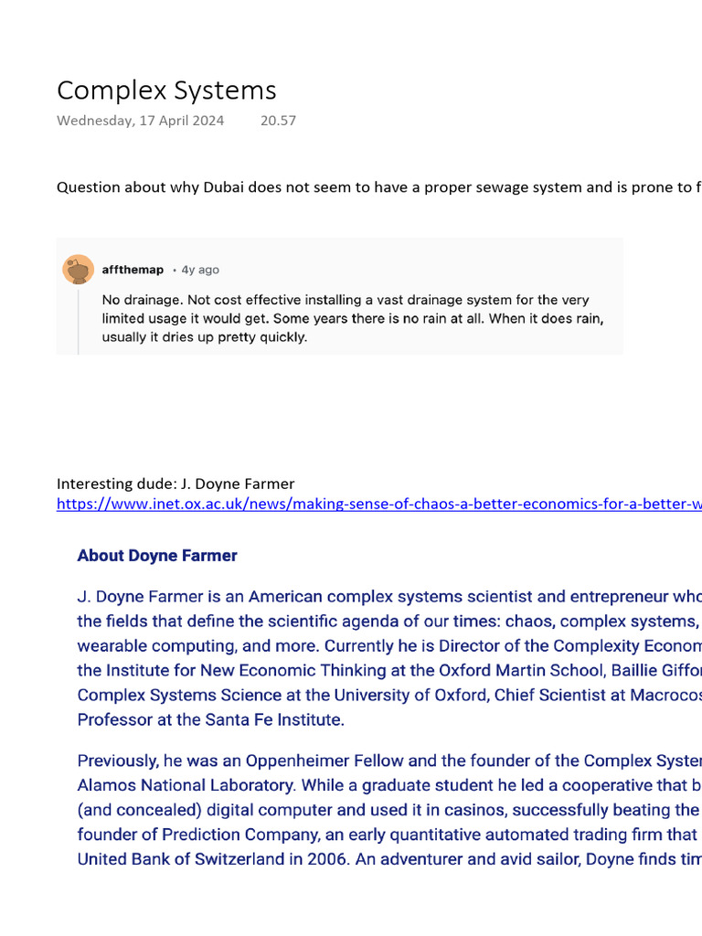 Complex Systems | PDF