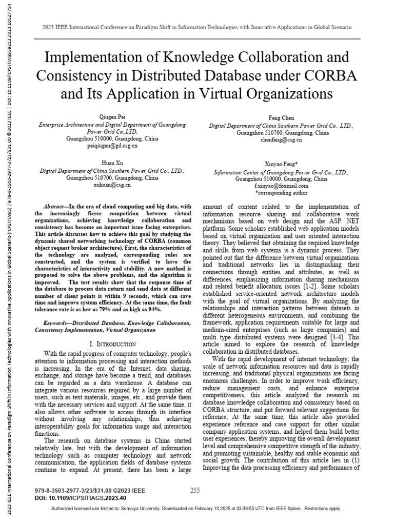 Corba 1 | PDF | Databases | Computer Network