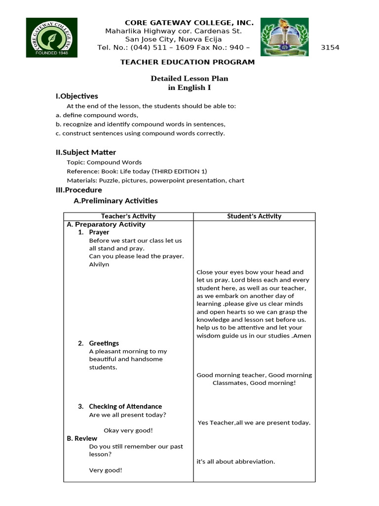 Core Gateway College | PDF