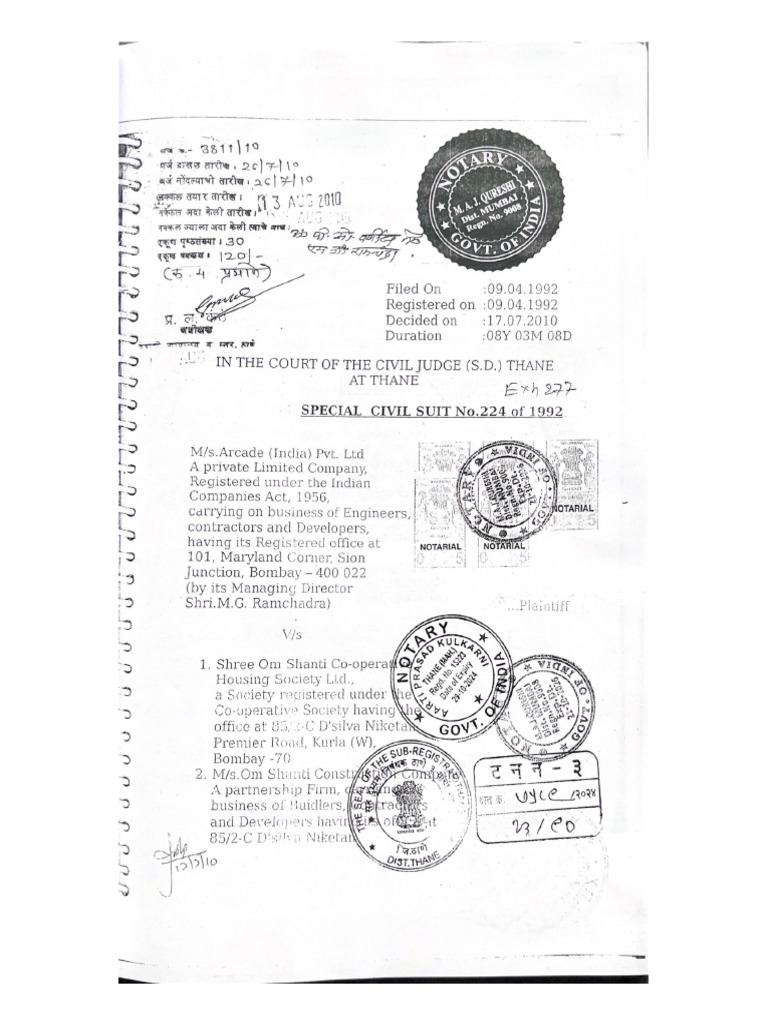 Airoli Shops Documents 2 | PDF