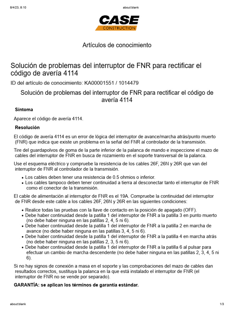 FNR Switch | PDF | Cambiar | Ingenieria Eléctrica