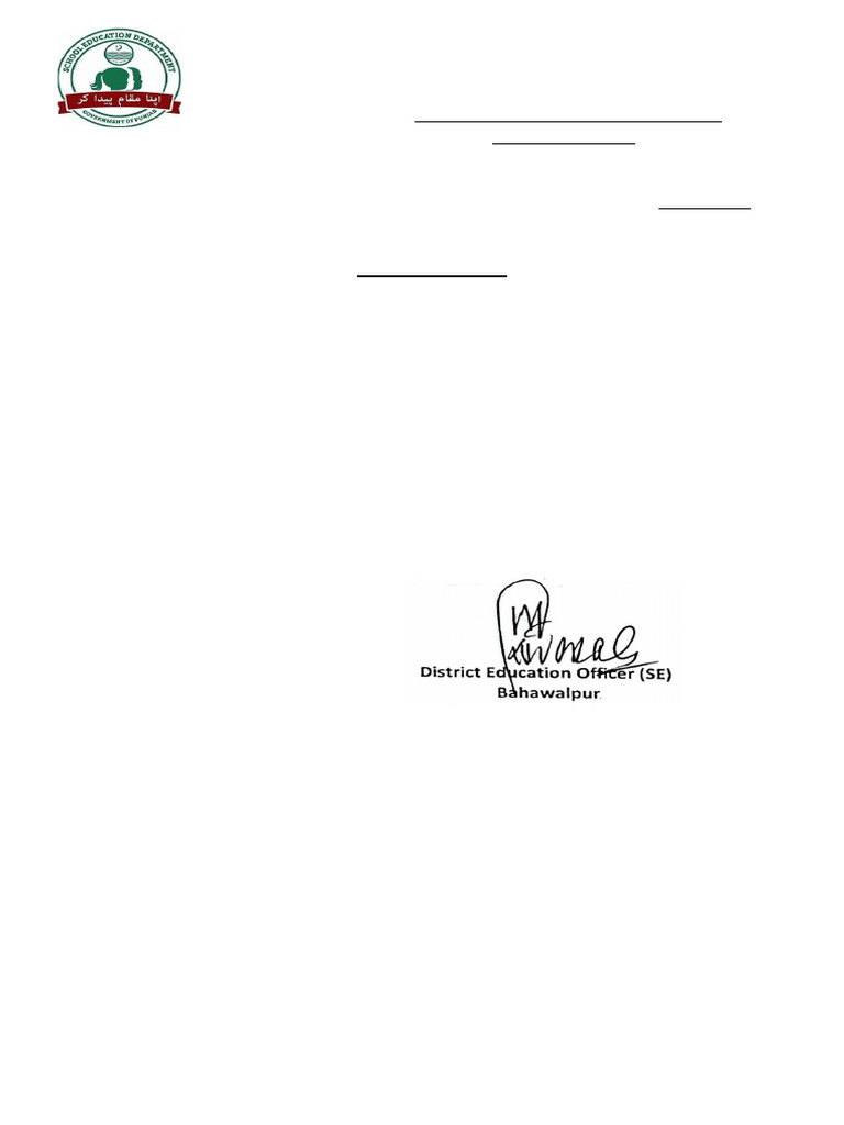 School Timings For Teachers | PDF