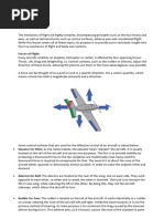 Aerodynamics and Stability Glossary PDF | PDF | Flight Control Surfaces ...