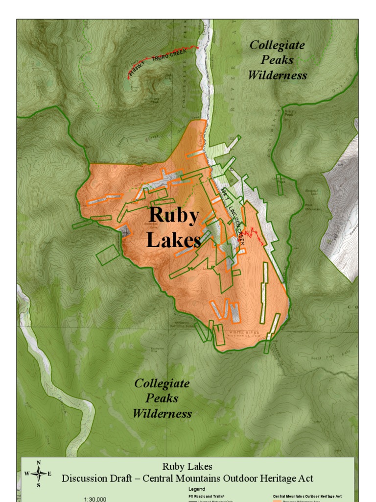 Ruby Lakes: Collegiate Peaks Wilderness | PDF