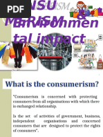 An Analysis On The Positive and Negative Effects of Consumerism | PDF ...