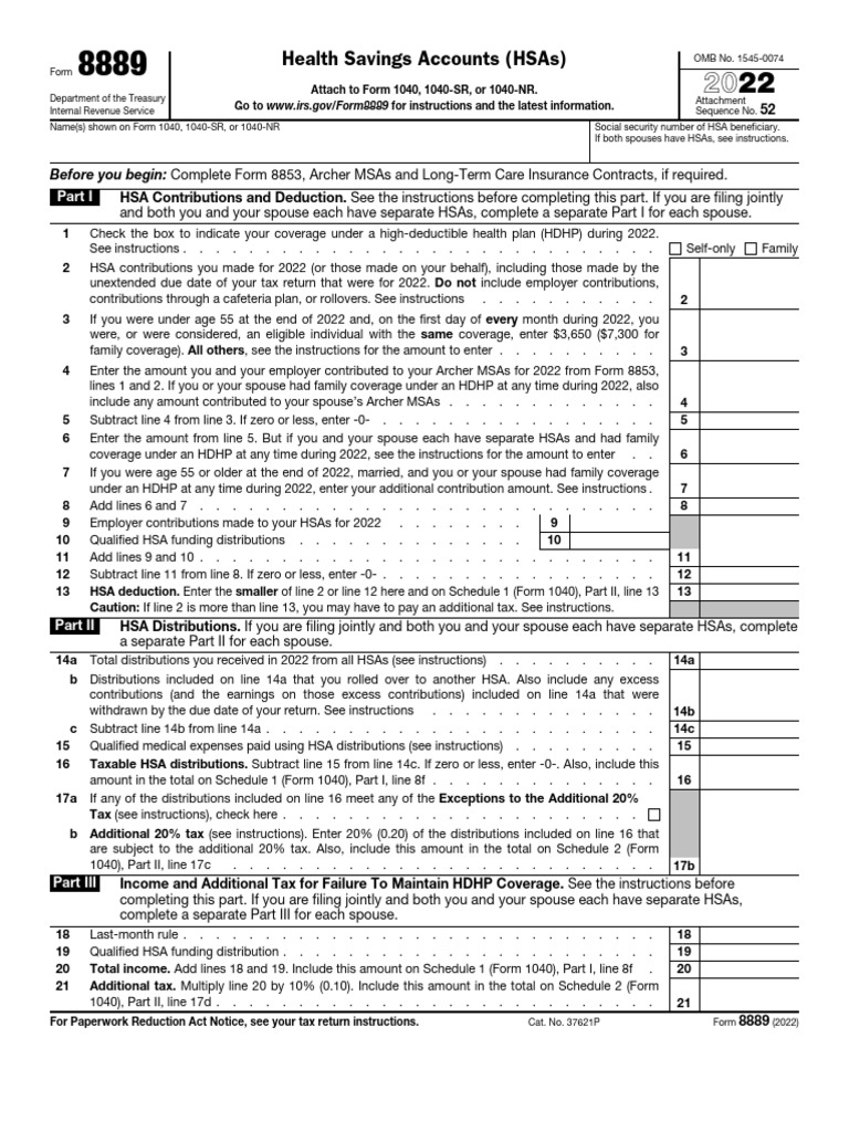 Health Savings Accounts (Hsas) : Before You Begin | PDF | Health ...