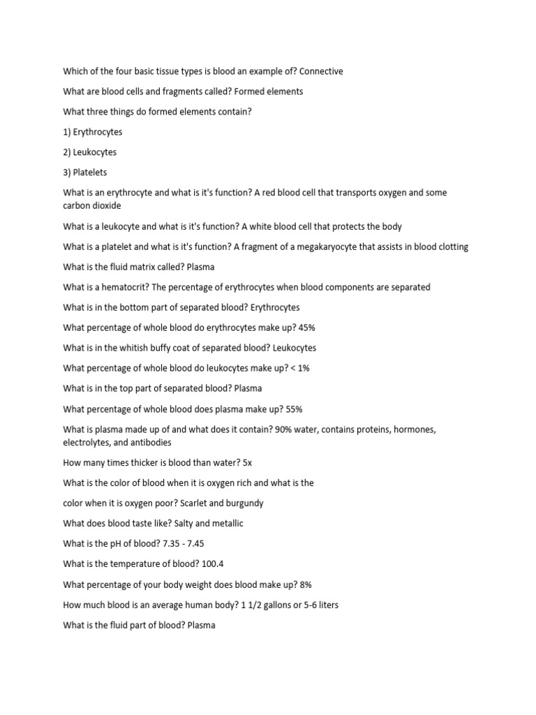 Blood Anaphy Part3 | PDF