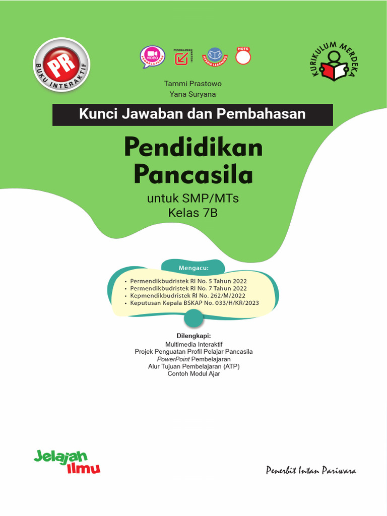 Kunci Jawaban Dan Pembahasan PP 7b CP Baru | PDF
