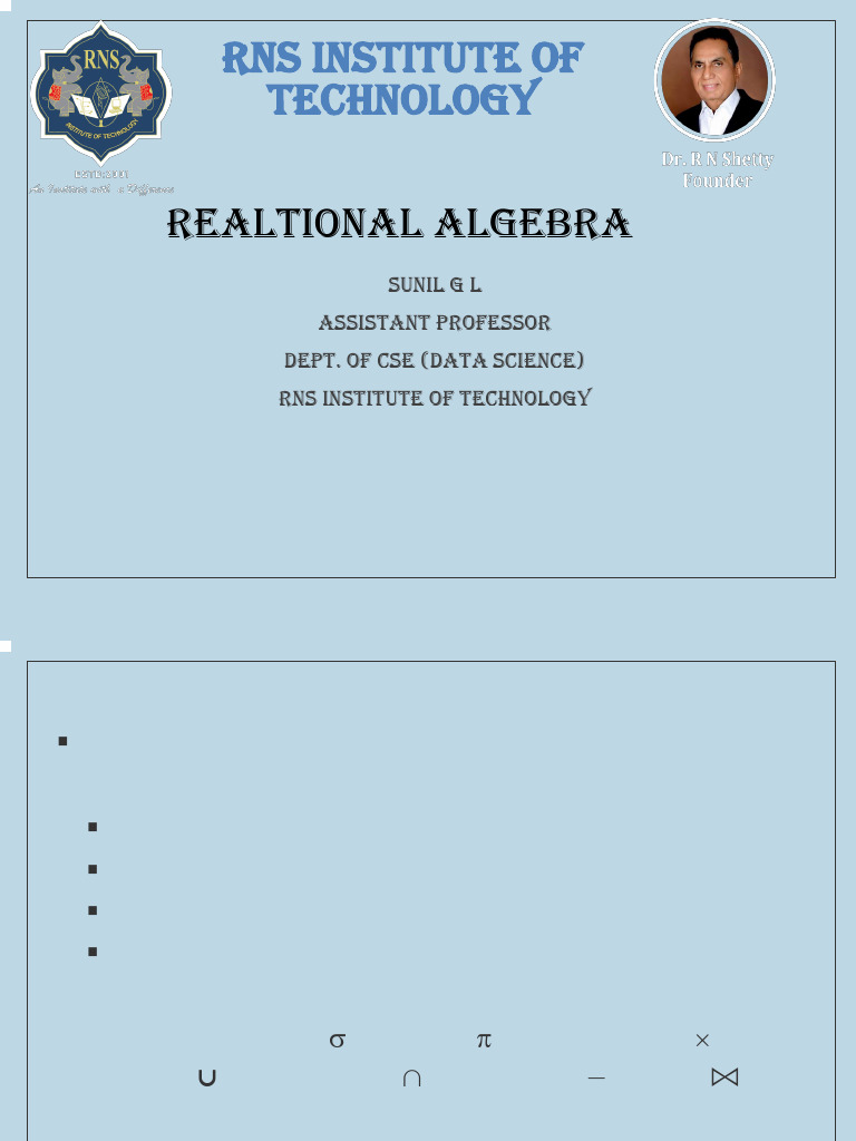 02b.relational Algebra | PDF | Databases | Data Management 02b.relational Algebra | PDF | Databases | Data Management