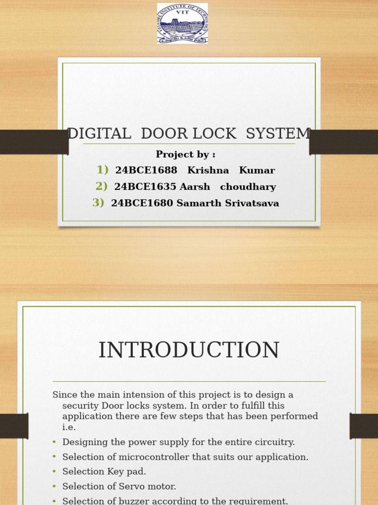 Dsd Project Report Krishna | PDF | Arduino | Microcontroller