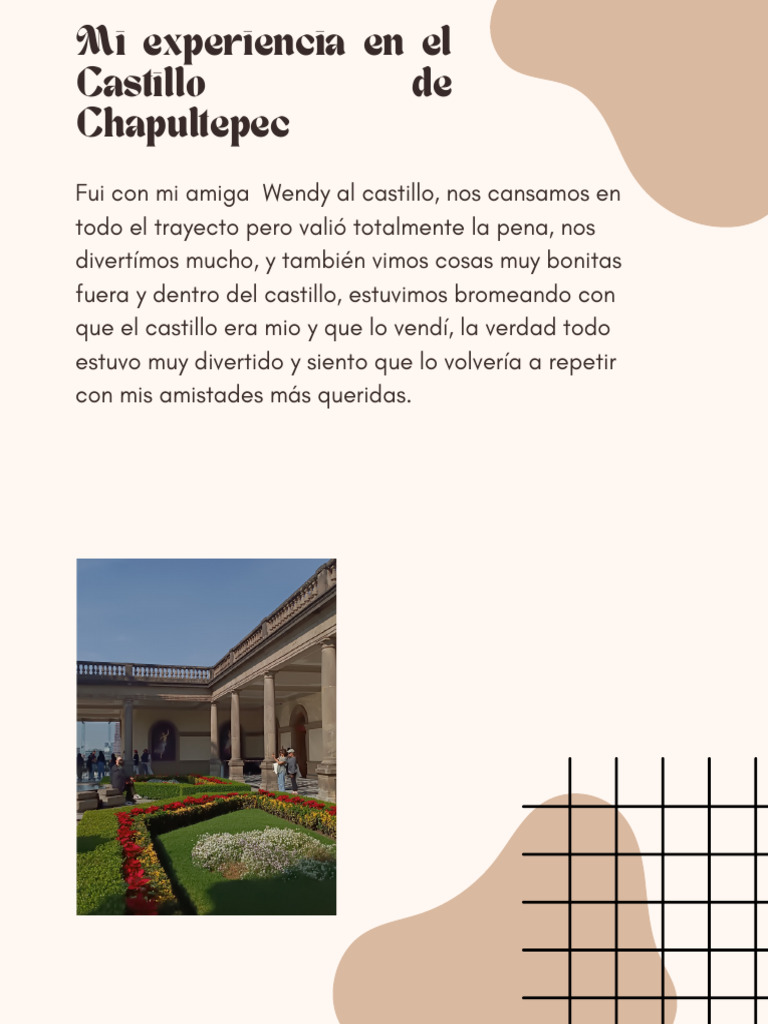 Visita al Castillo de Chapultepec | PDF
