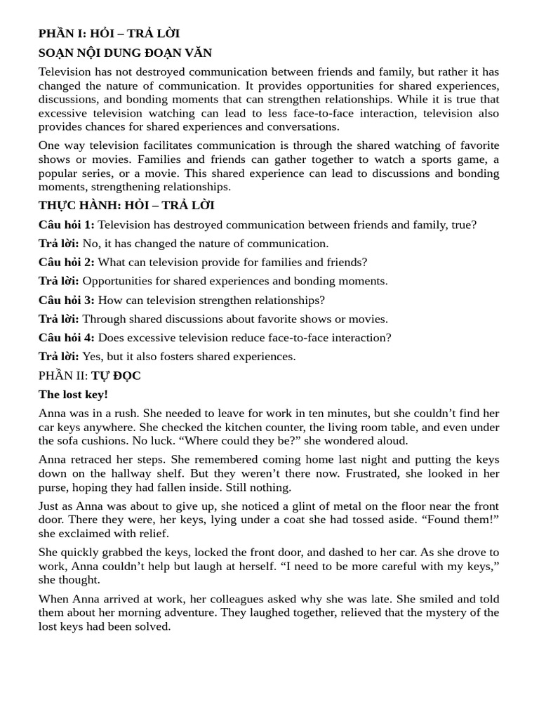 Soan Bai Thi NG Pháp 3 Hai Noi Dung | PDF