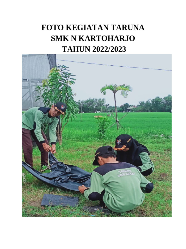 Foto Kegiatan Taruna | PDF