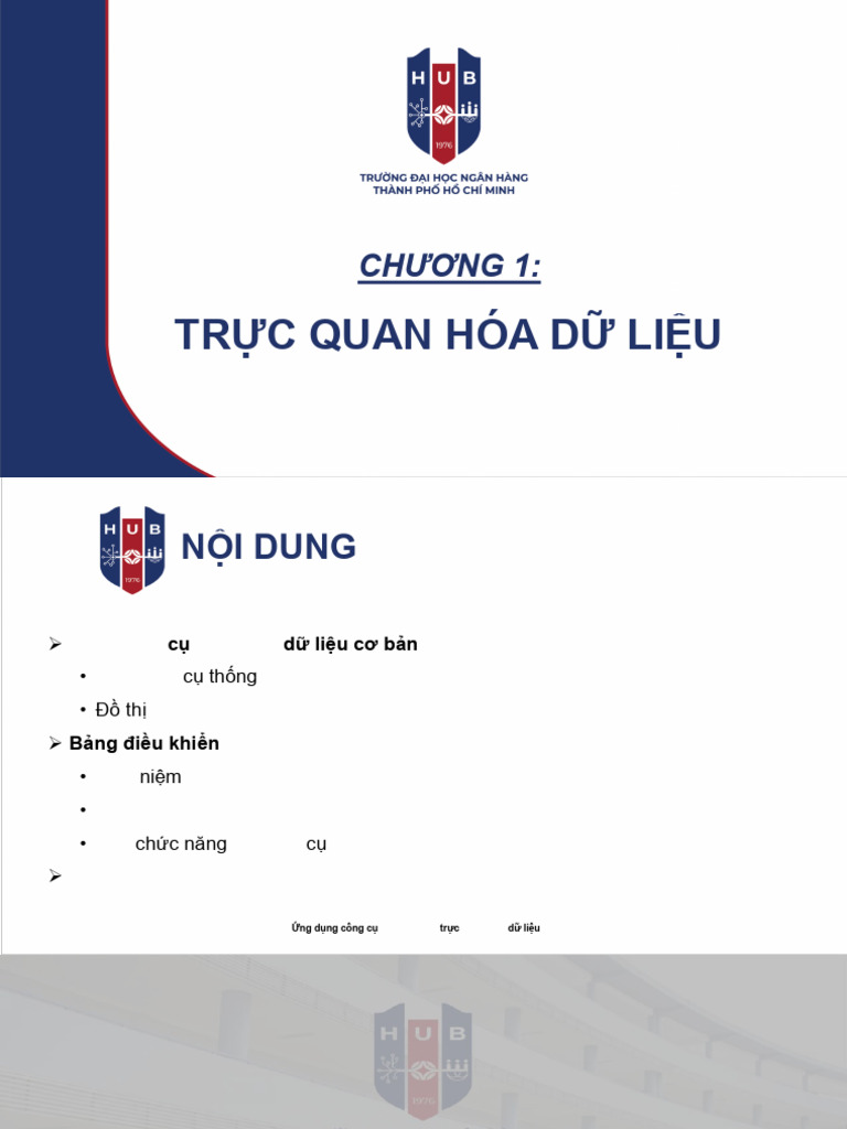 THUD - Chương 1 - Trực Quan Hóa Dữ Liệu | PDF