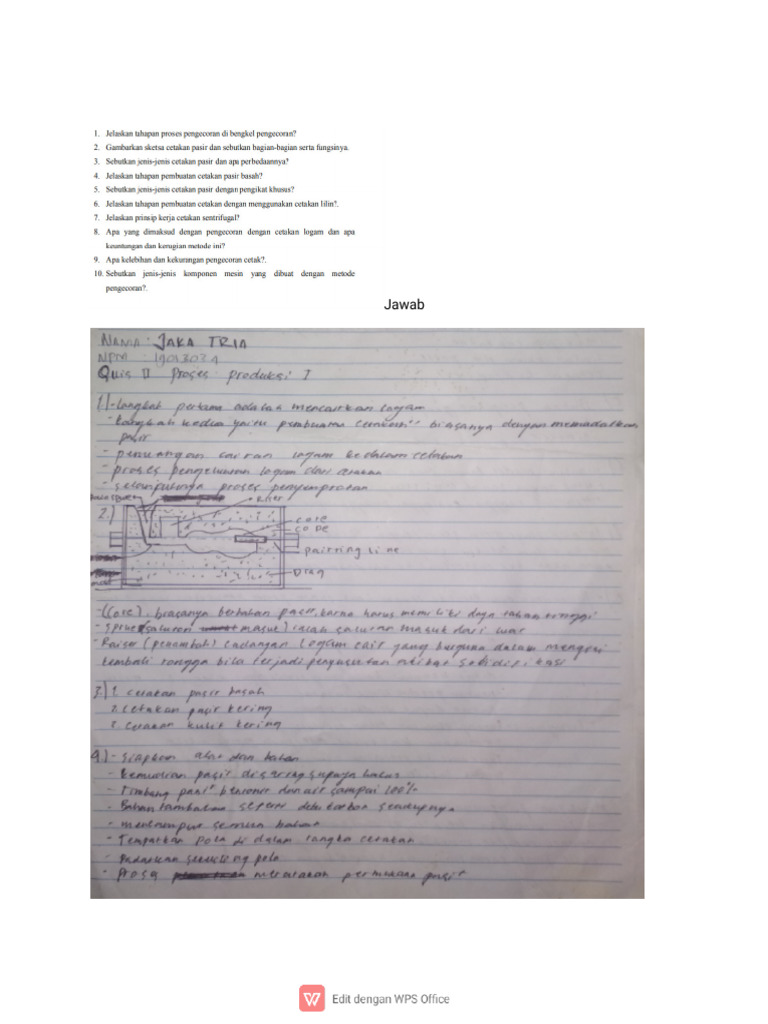 Jaka Tria.proses produksi 1-WPS Office | PDF