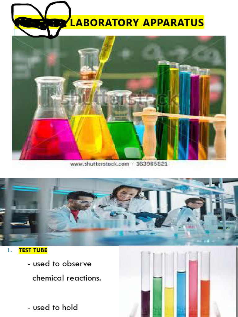 Biochemistry Lab Apparatus Overview | PDF