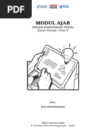 Modul Ajar DKV Seketsa Dan Ilustrasi Rev 1 | PDF