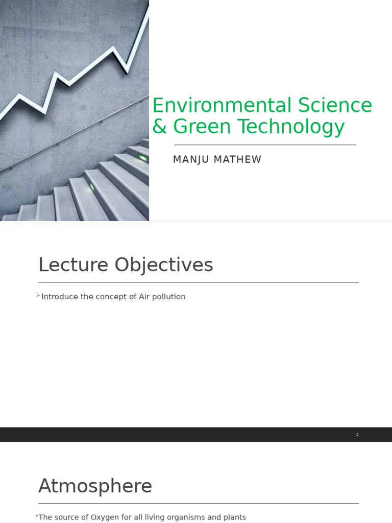 Lecture7 and 8 | PDF | Ozone Depletion | Greenhouse Gas