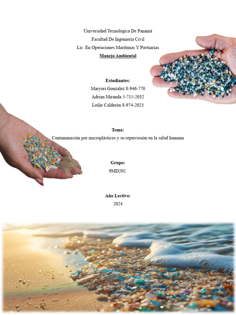 Impacto de Microplásticos en Salud Humana | PDF | Filtración | El plastico