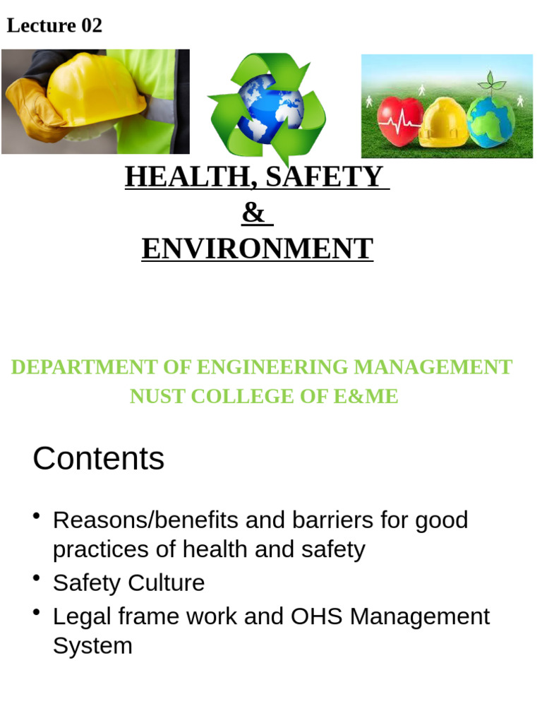 Lec 02 - Safety Culture | PDF | Hazards | Risk