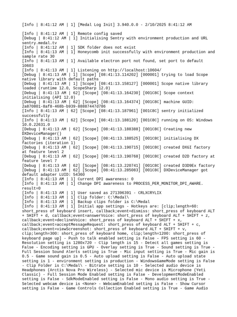 MedalLog20250210 | PDF | Computer Keyboard | Computing