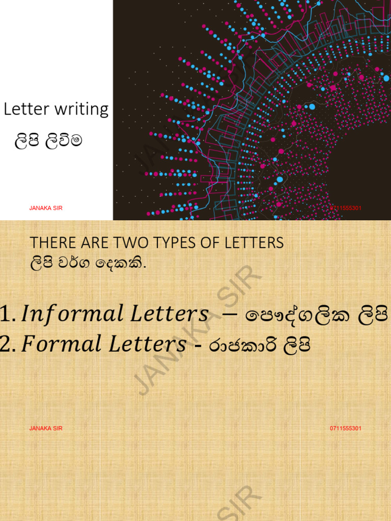 Letter Writing Presentation | PDF