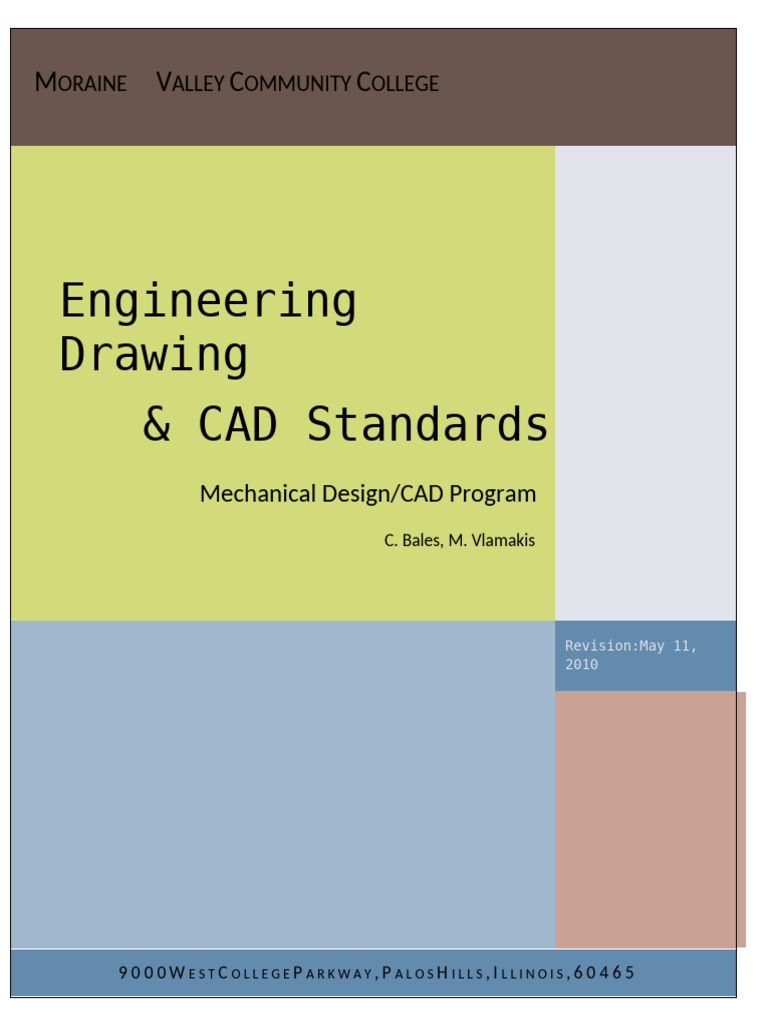 CAD Standards | PDF | Screw