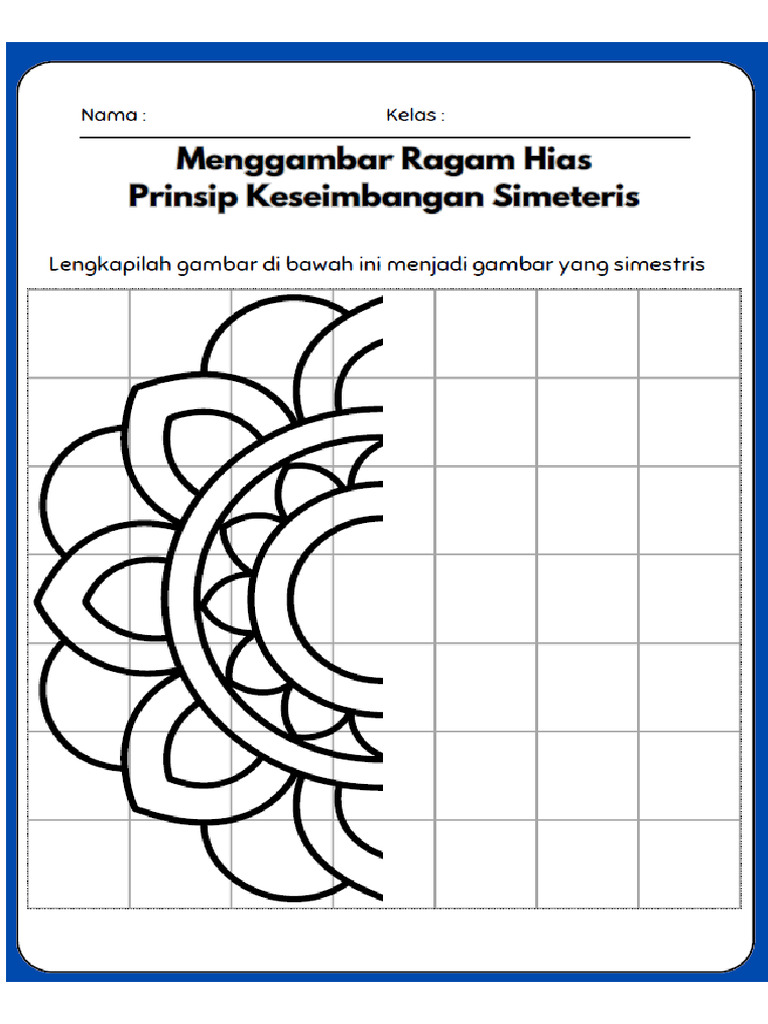 SIMETRIS BATIK.docx | PDF