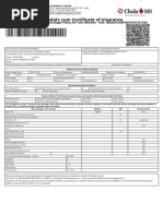 CHOLA Revised Motor Insurance Claim Form | PDF | Insurance | Vehicles