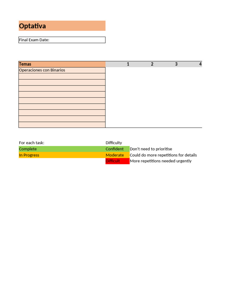 REVISION TRACKER TEMPLATE | PDF
