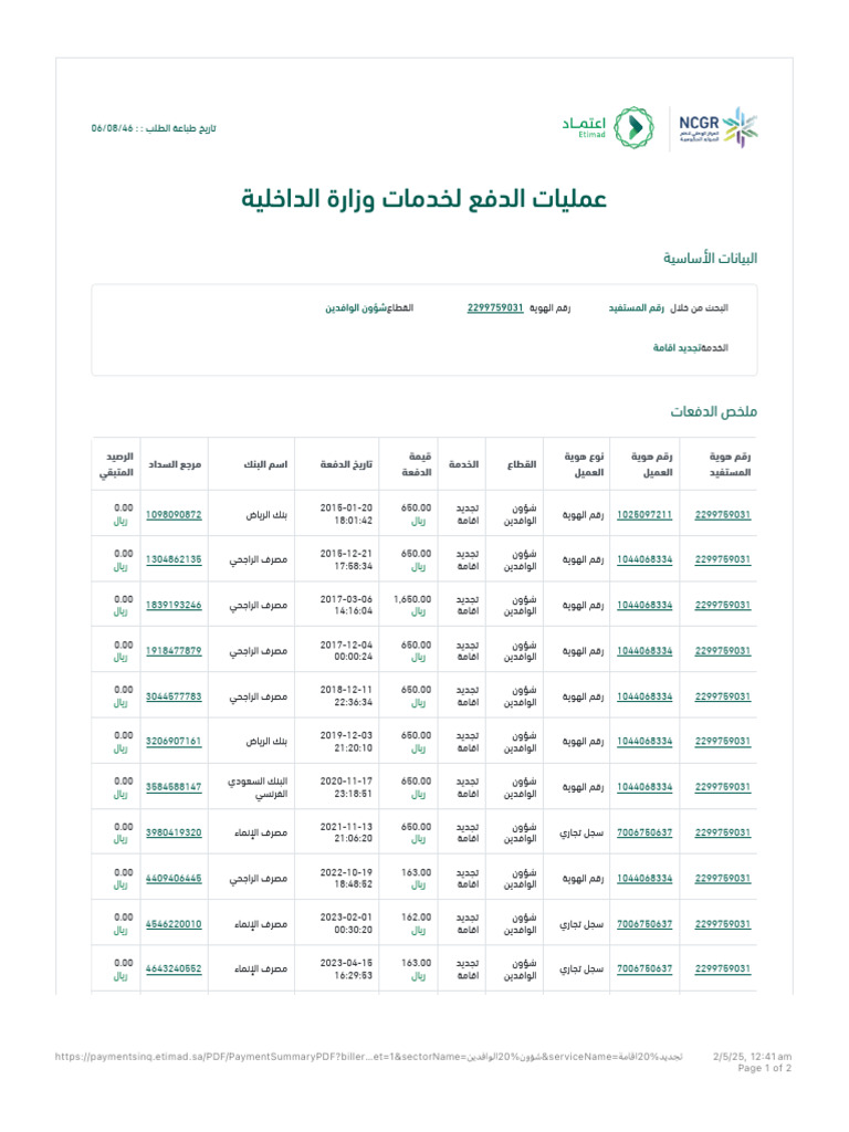 Individual Payments | PDF