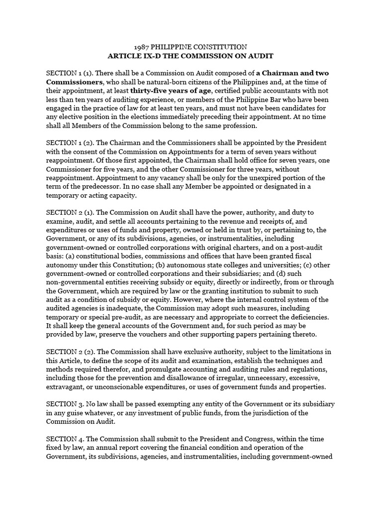 Coa - Government Accounting | PDF | Audit | Government