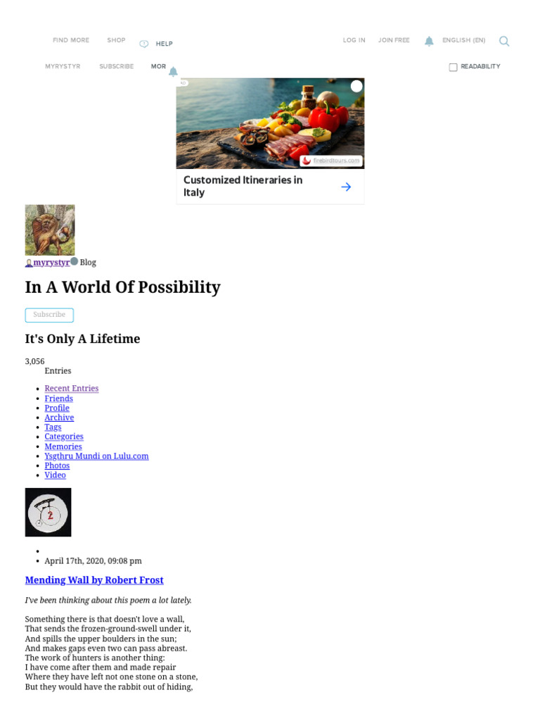 In A World of Possibility - L | PDF