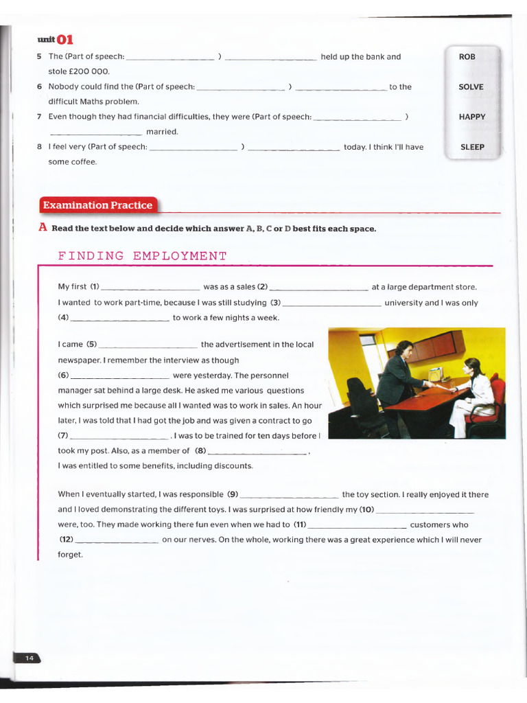 Use of English B2 Exam Practice | PDF