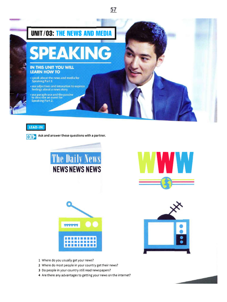 Speaking - Unit 3 | PDF