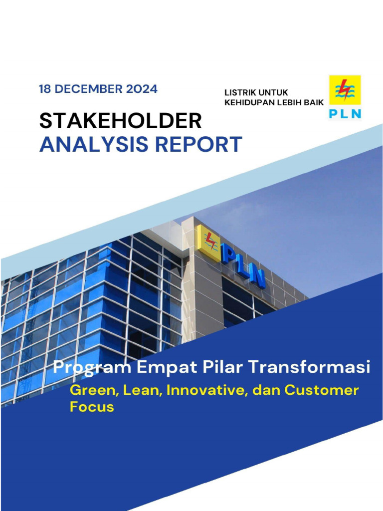 Klompok 3 Analisis Stakeholder Program PLN | PDF