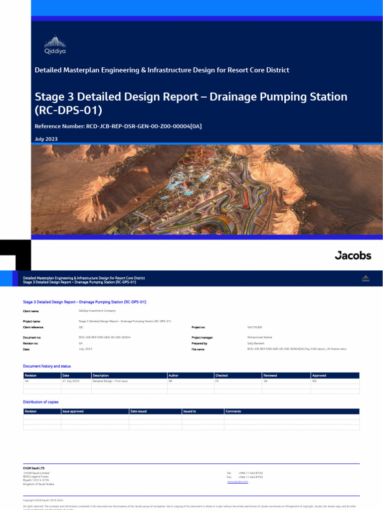 DD Report - Lift Station | PDF