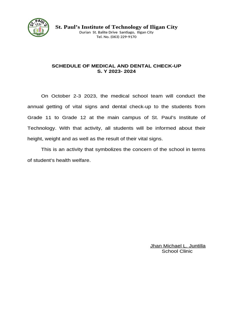 F.51 Student Health Records | PDF