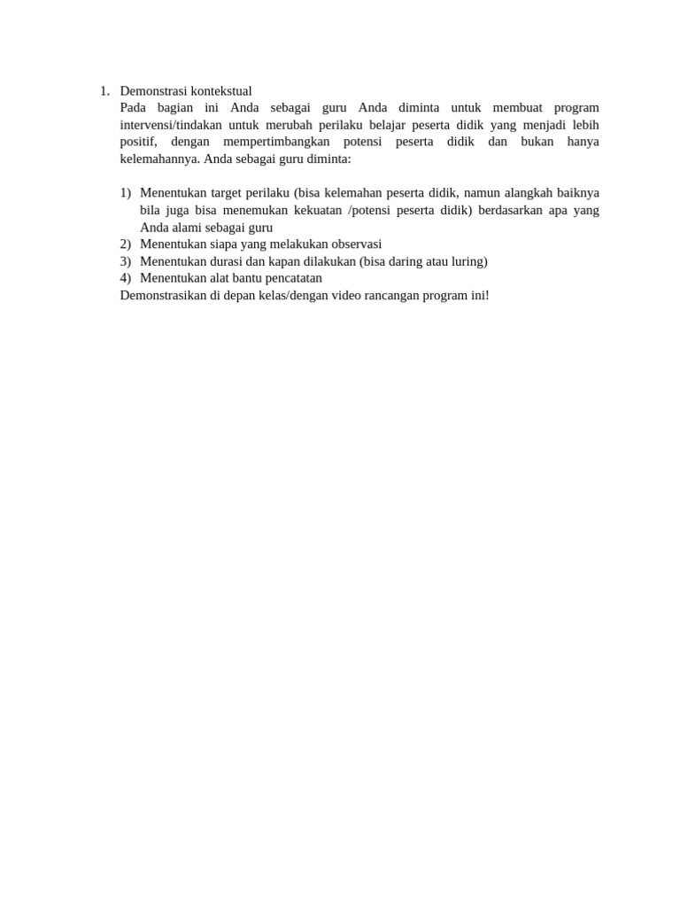 4. Demonstrasi kontekstual | PDF