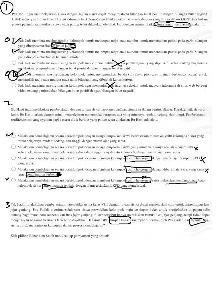 Pembahasan Soal Try Out (Mahasisa Unima) | PDF