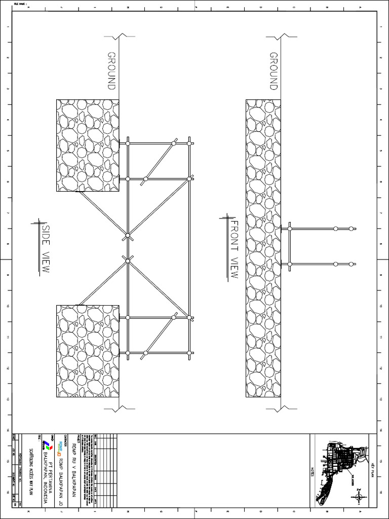 Scaffolding Access Way | PDF