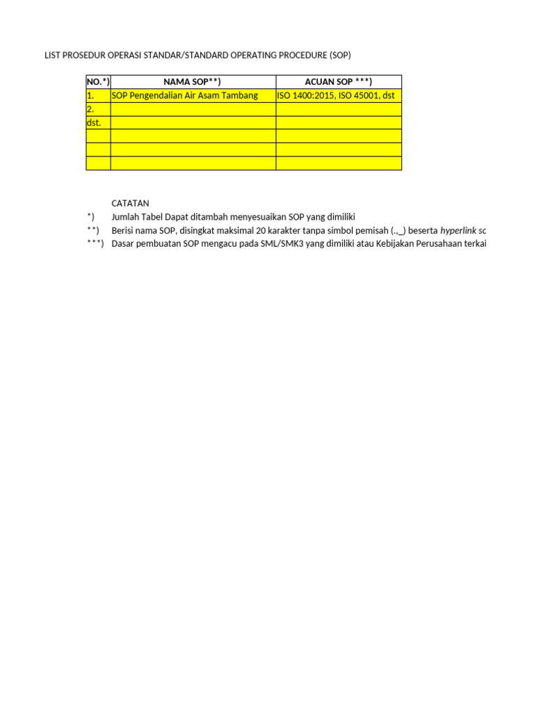 Form SOP | PDF