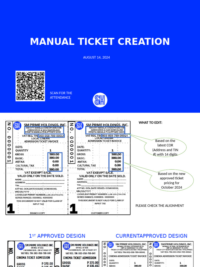 8.14.24 Manual Ticket Editing | PDF